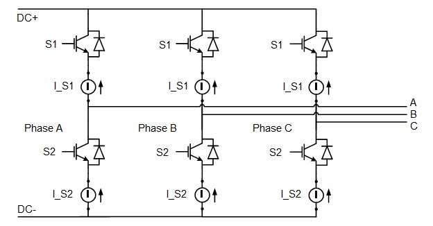 Three-phase two-level inverter/rectifier