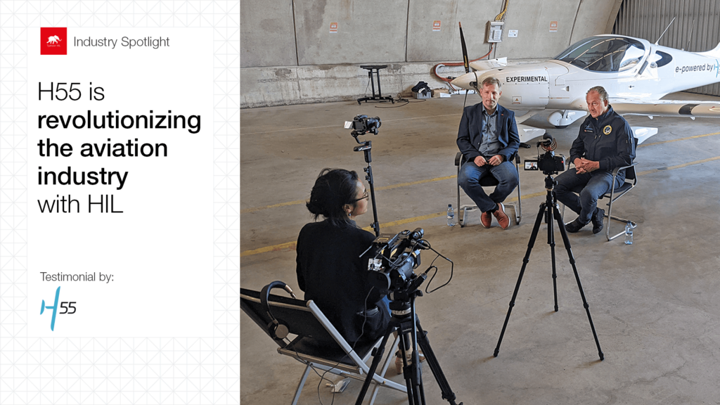 H55 is revolutionizing the aviation industry with HIL - Typhoon HIL