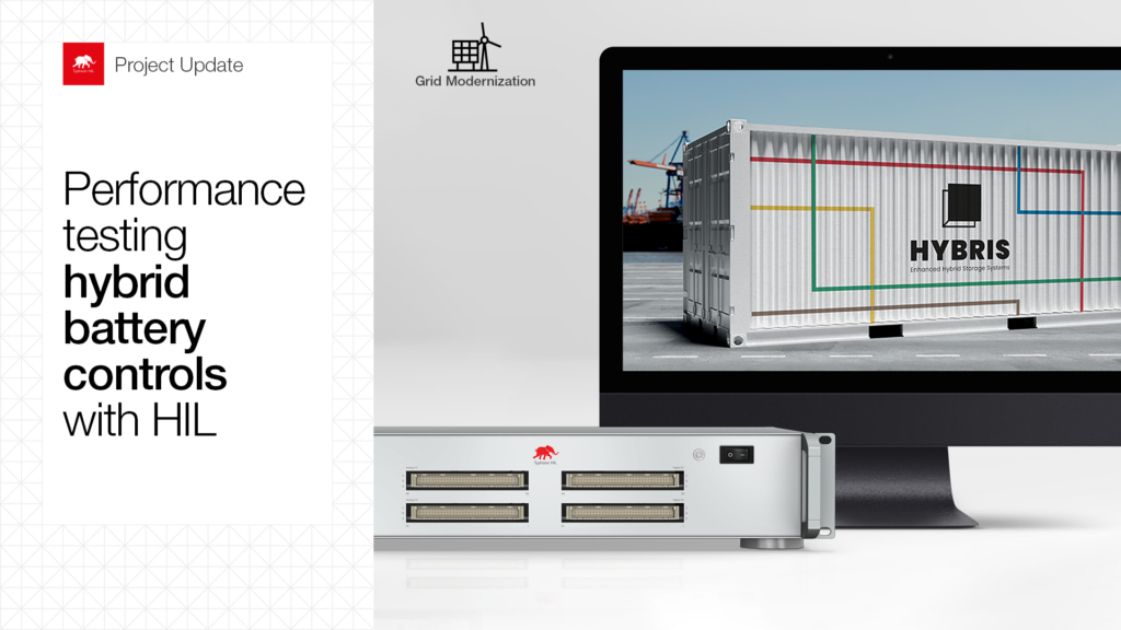 Performance Testing Hybrid Battery Controls with HIL-Typhoon HIL