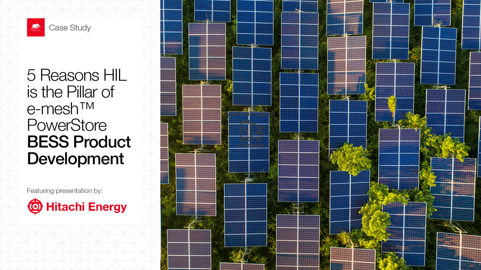 HIL is the Pillar of e-mesh™ PowerStore Development - Typhoon HIL