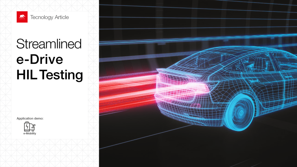 Streamlined e-Drive HIL Testing-Typhoon HIL