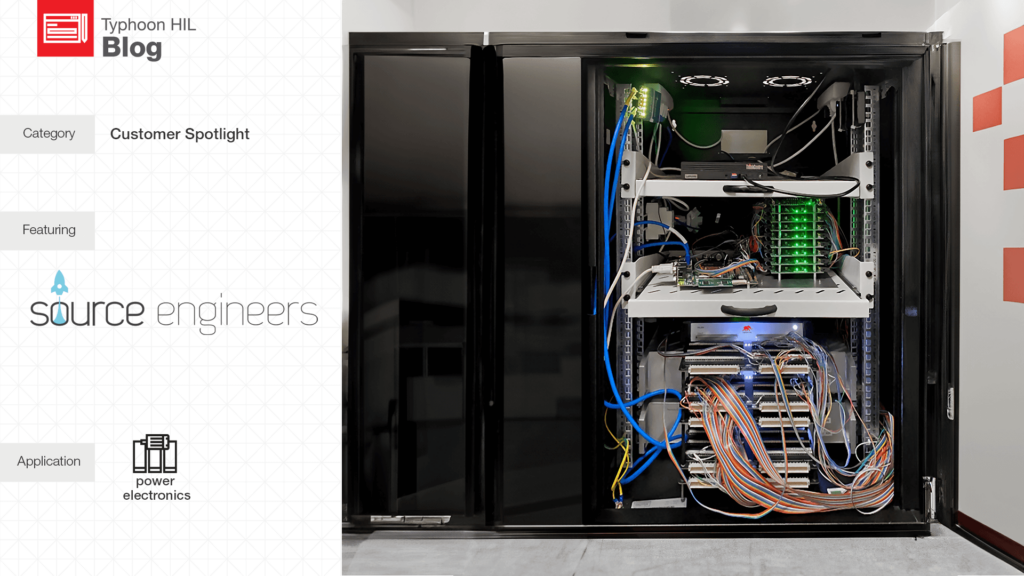 Test Setup for a Mass Spectrometer for NASA’s CLPS Program - Typhoon HIL
