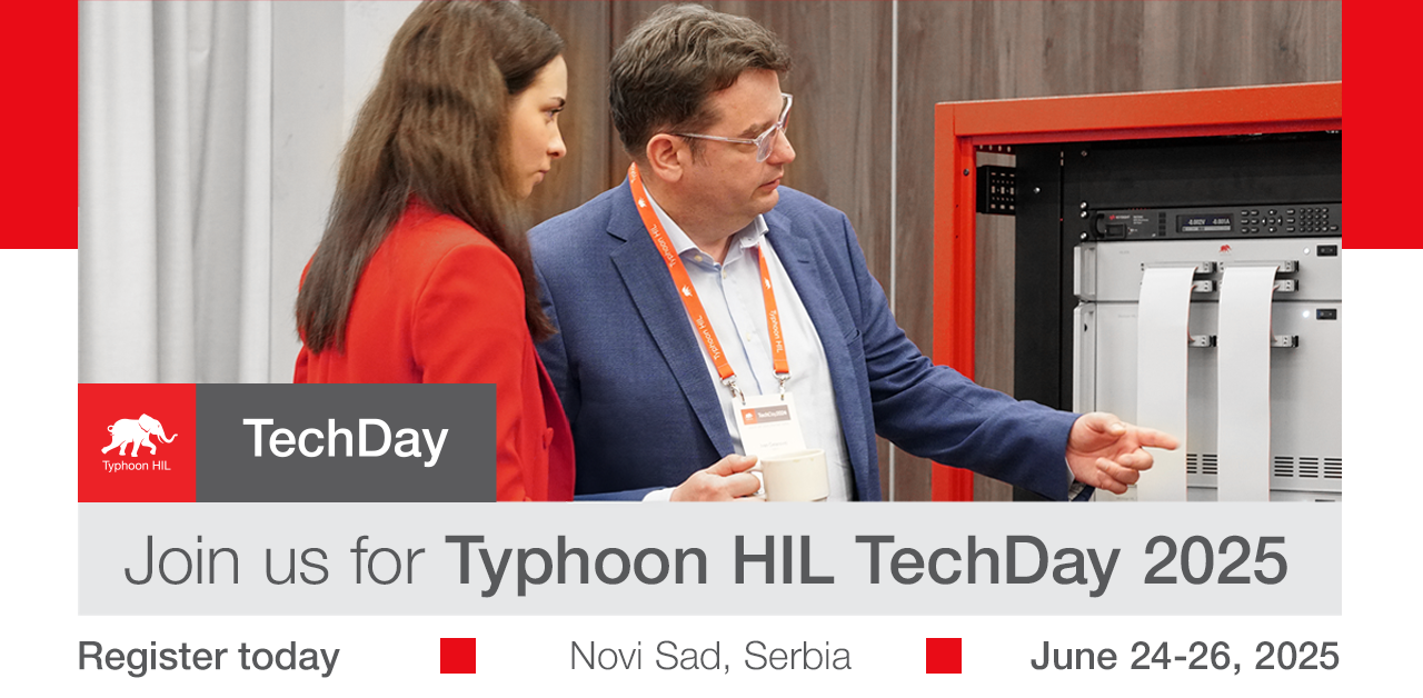 Typhoon HIL TechDay 2025